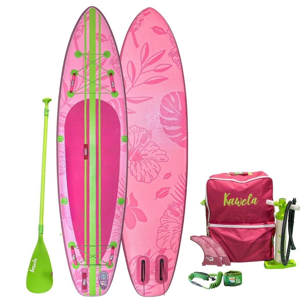 Waikiki Pink 10'6" Inflatable Paddle Board – Kawelä